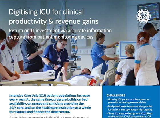 Centricity High Acuity Critical Care | GE Healthcare